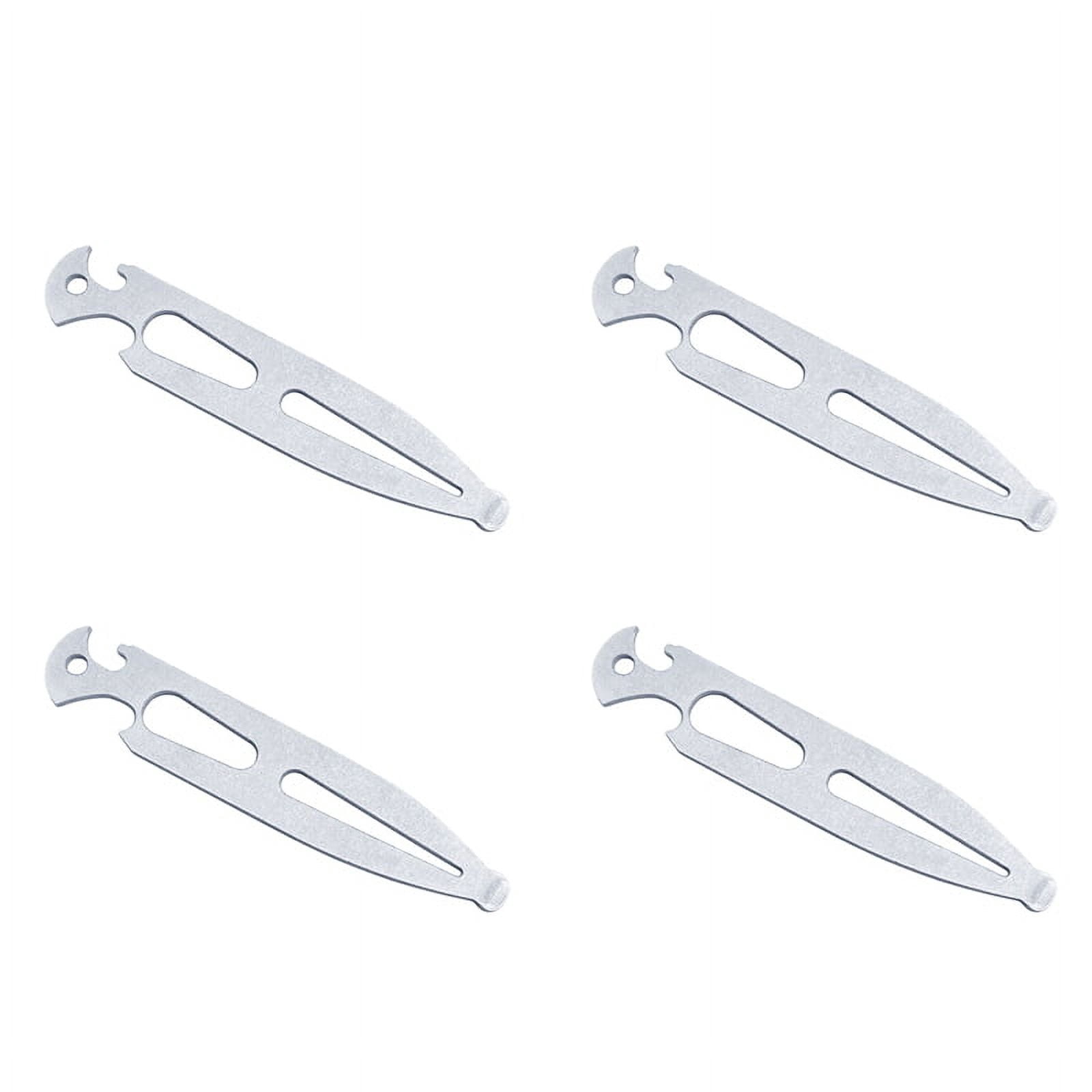 4X Stainless Steel 316 Boat Deck Key Shackle Key Multi-Tool Screw ...