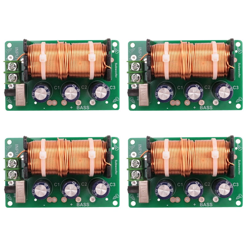 4X Subwoofer Crossover Subwoofer Frequency Speaker Crossover Filter ...