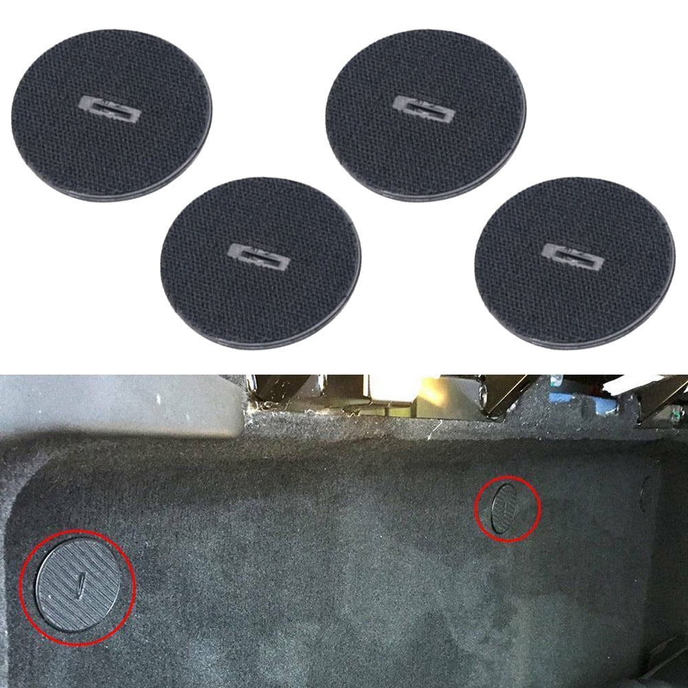 4X T Lock Car Mat Clips for BMW & MINI Black Plastic Floor Carpet ...
