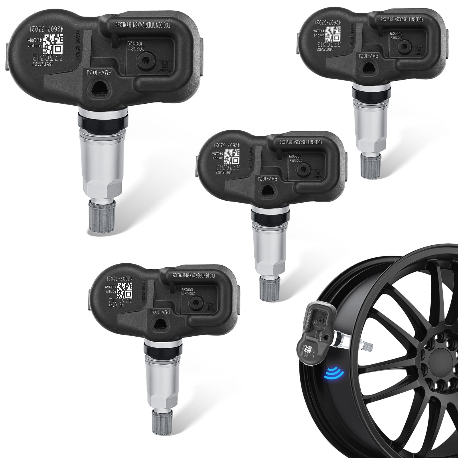 SPEEDWOW TPMS Sensor, 315Mhz Programmed Tire Pressure Monitoring System ...