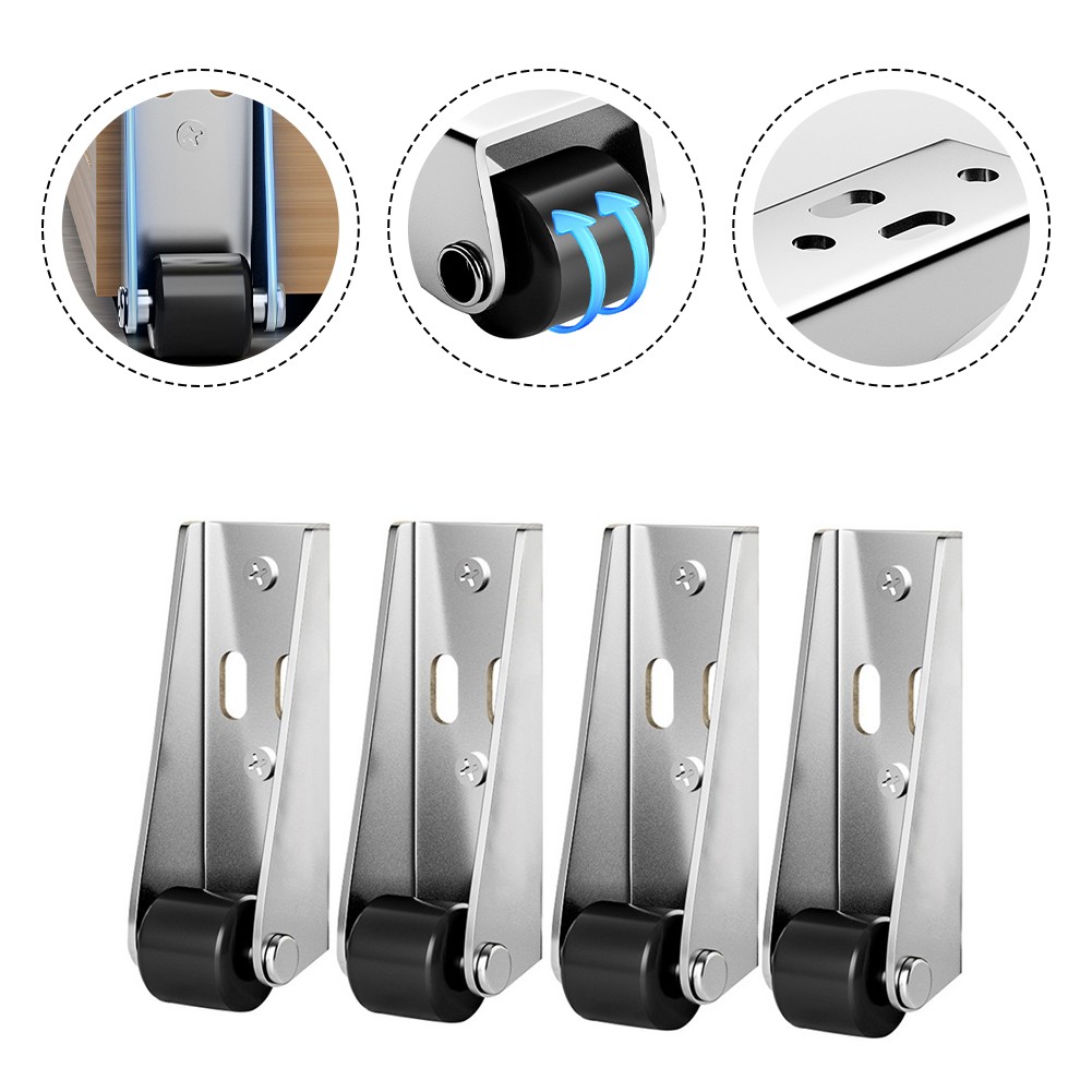 4X Table Load-Bearing Pulley Guide Sinking Door Bottom Pulley ...