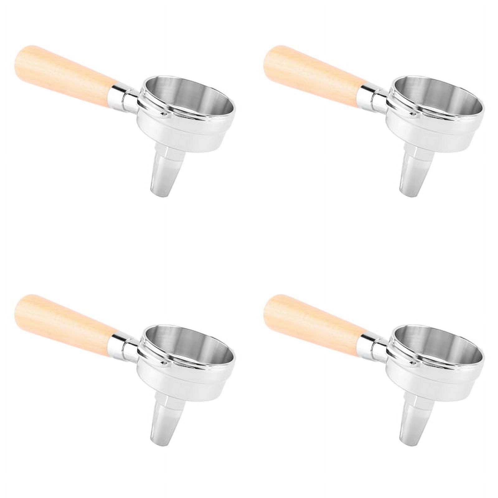 4X Tea Portafilter with Wooden Handle and Suit 58mm Coffee Machine ...