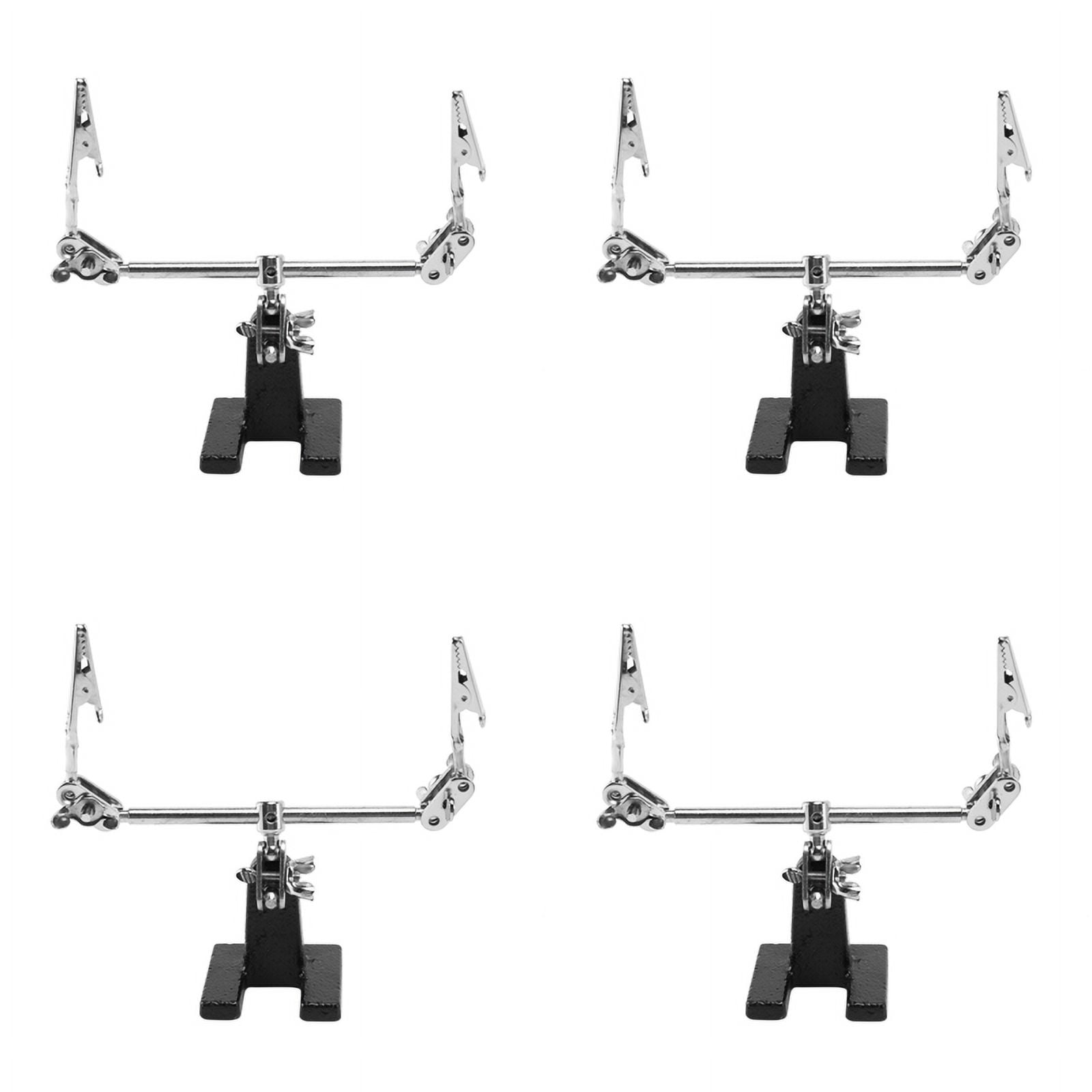 4X Third Hand Soldering Iron Stand Clamp Helping Hands Clip Tool PCB ...