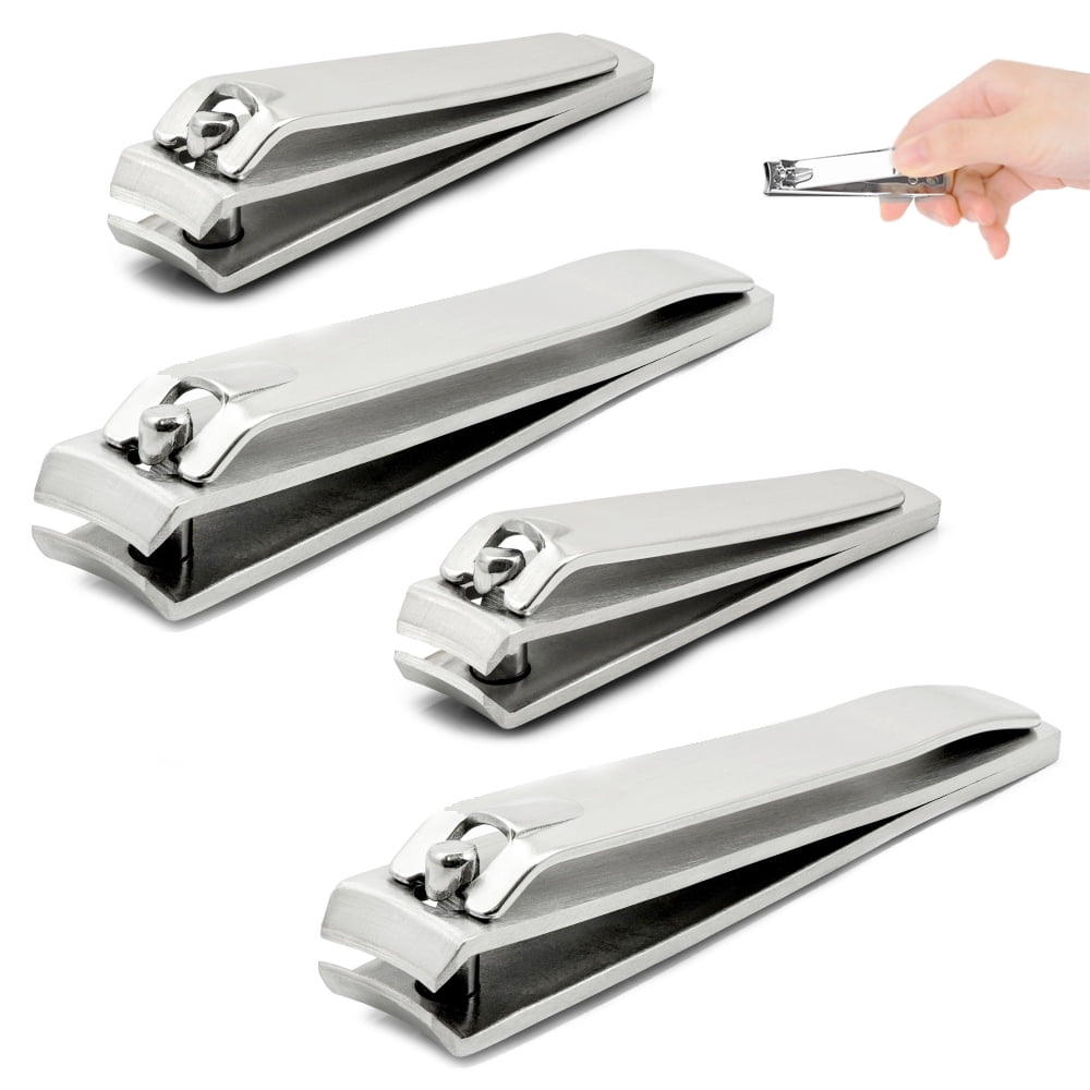 4X Toe Finger Nail Clipper Curved Edge Manicure Pedicure Cutter Tool ...