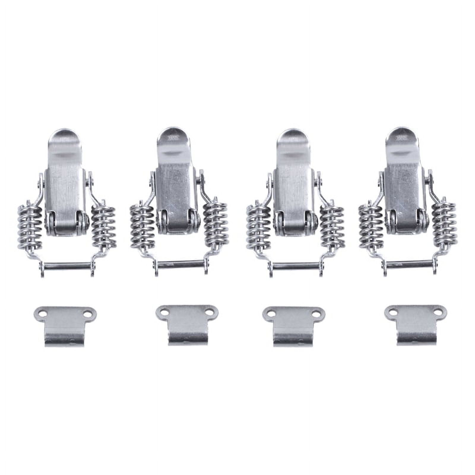 4X Toolbox Draw Compression Spring Toggle Latch Catch Clamp Silver ...