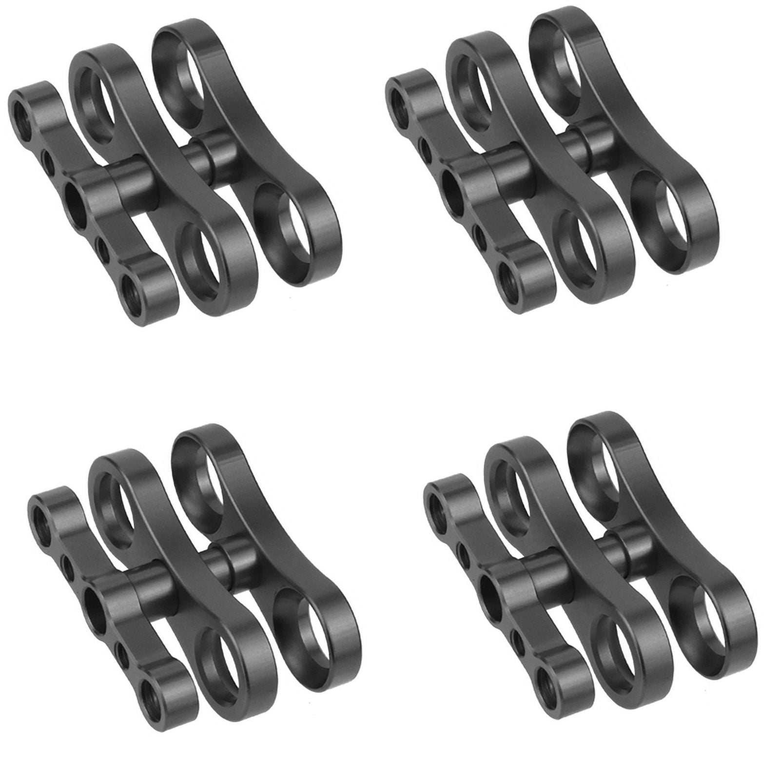 4X Tripod Butterfly Clip Clamp 1Inch Ball Joint Arm 1/4 3/8 Mount for ...