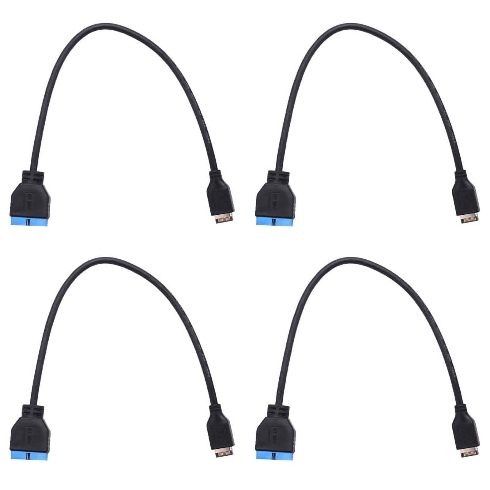 4X USB 3.1 Front Panel Header to USB 3.0 20Pin Header Extension Cable ...