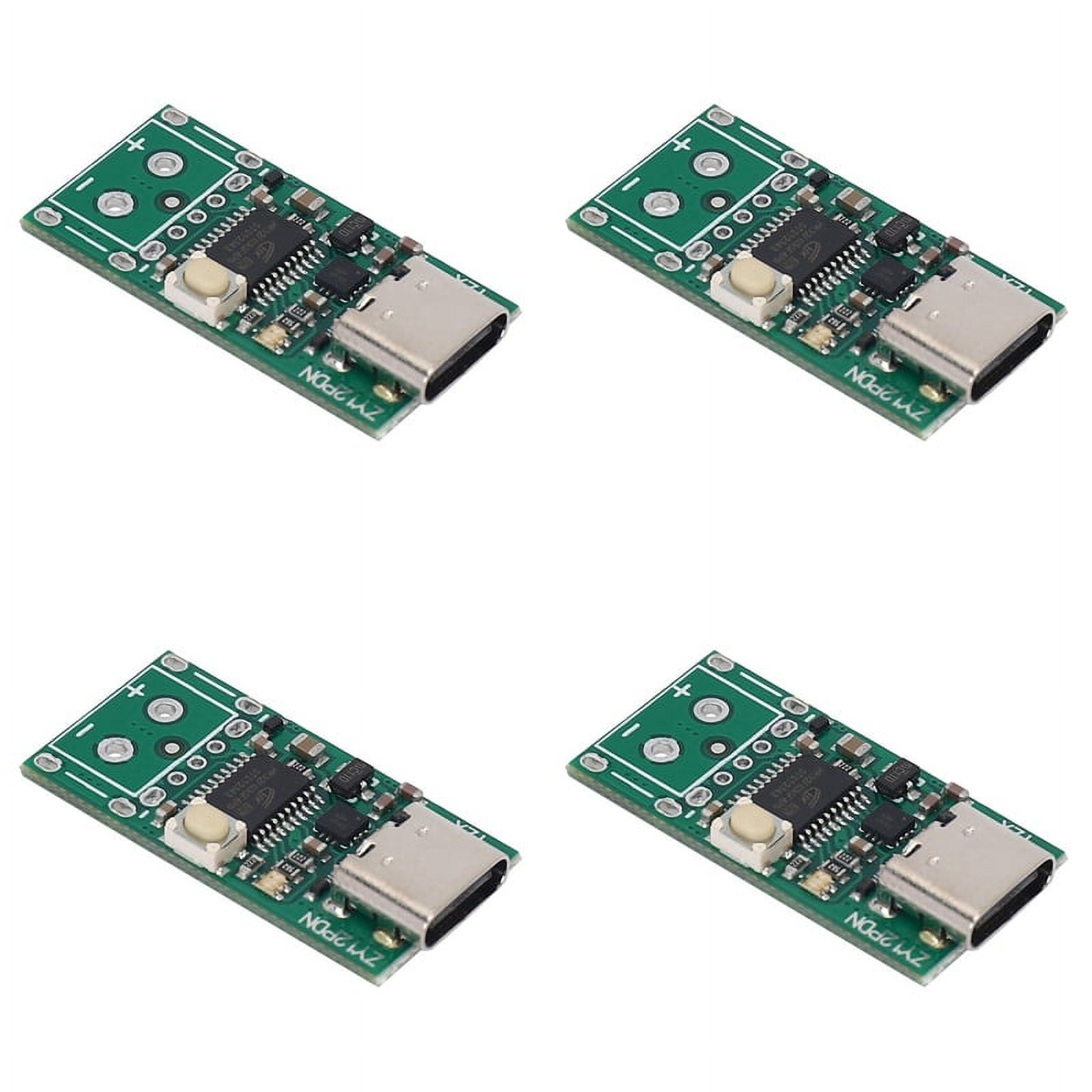 4X USB-C PD2.0/3.0 to DC Converter Power Supply Module Decoy Fast ...