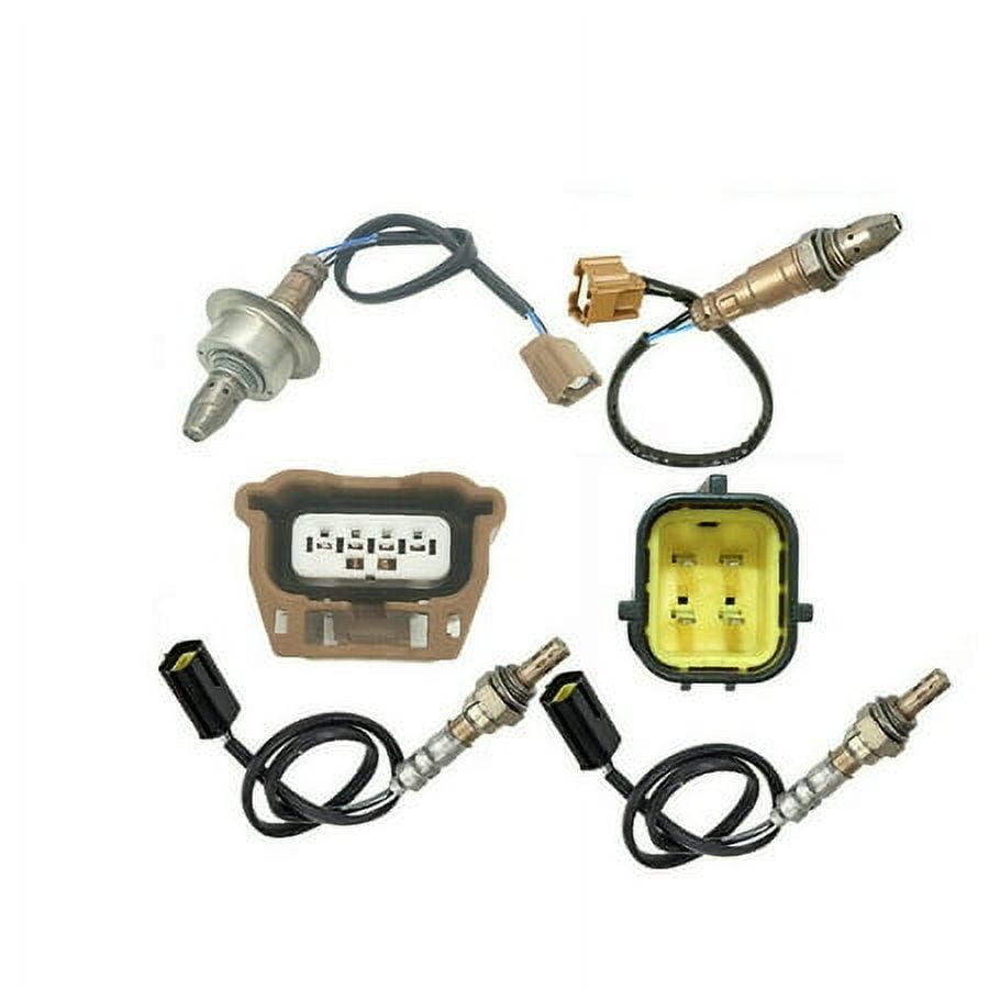 4X Upstream+Downstream O2 Oxygen Sensor For 2011-2014 Nissan 370Z 3.7L ...
