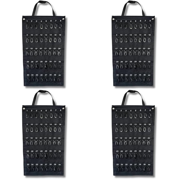 4X Versatile Roll-Up Key Storage Box, Weatherproof Portable Storage Box ...