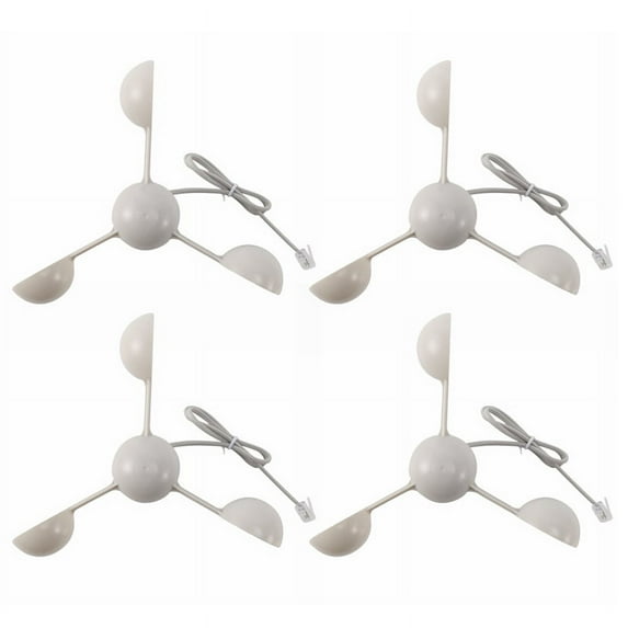 4X WH-SP-WS01 Anemometer Wind Speed Measuring Instrument Wind Speed ...