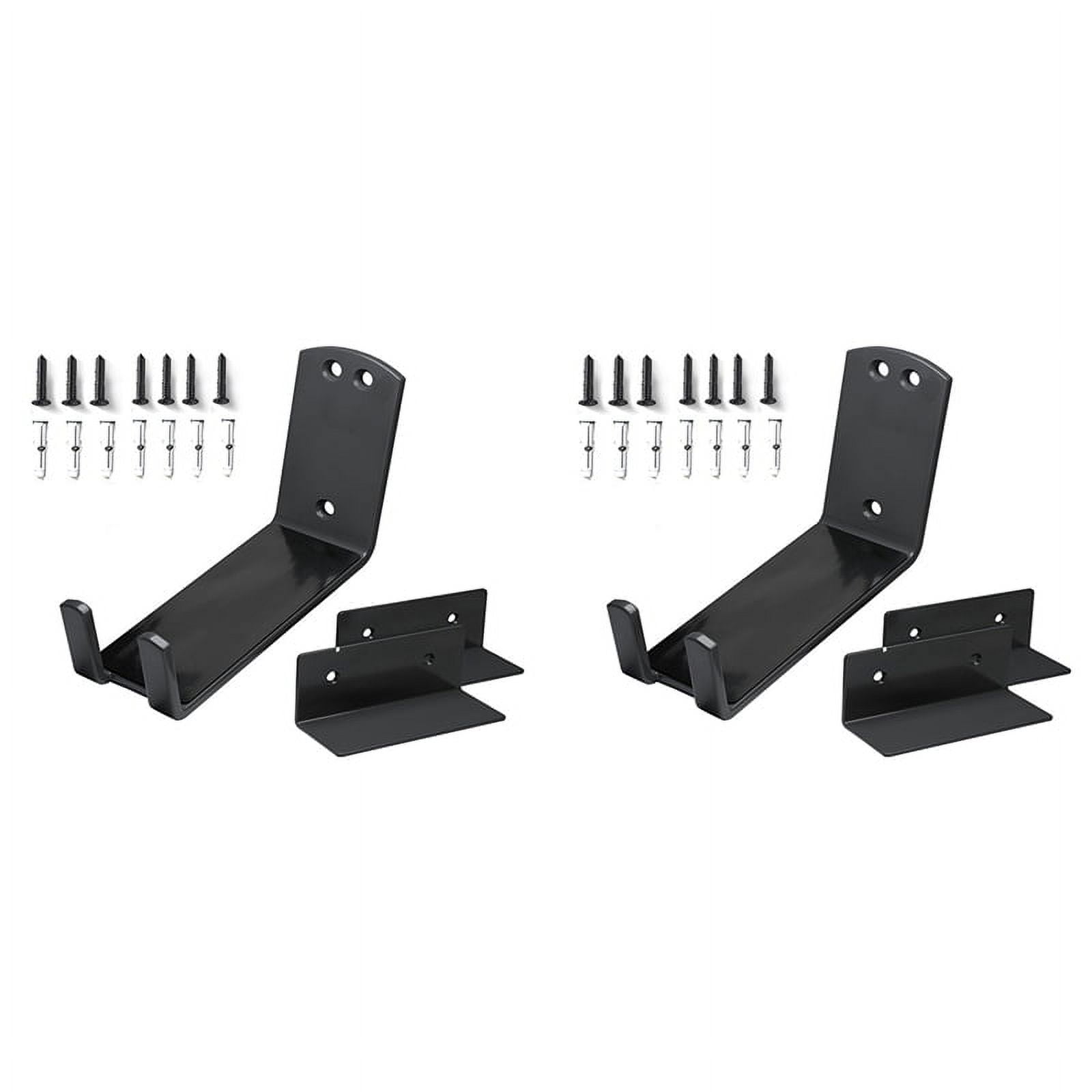 4X Wall-Mounted Bicycle Pedal Mounting Bracket Heavy-Duty Bicycle Fixed ...