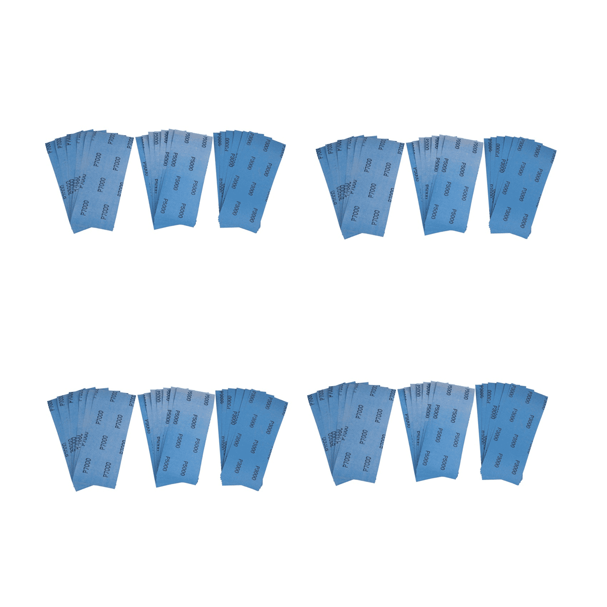4X Wet Dry Polishing Sandpaper 3000 5000 7000 High Grit Wet and Dry ...