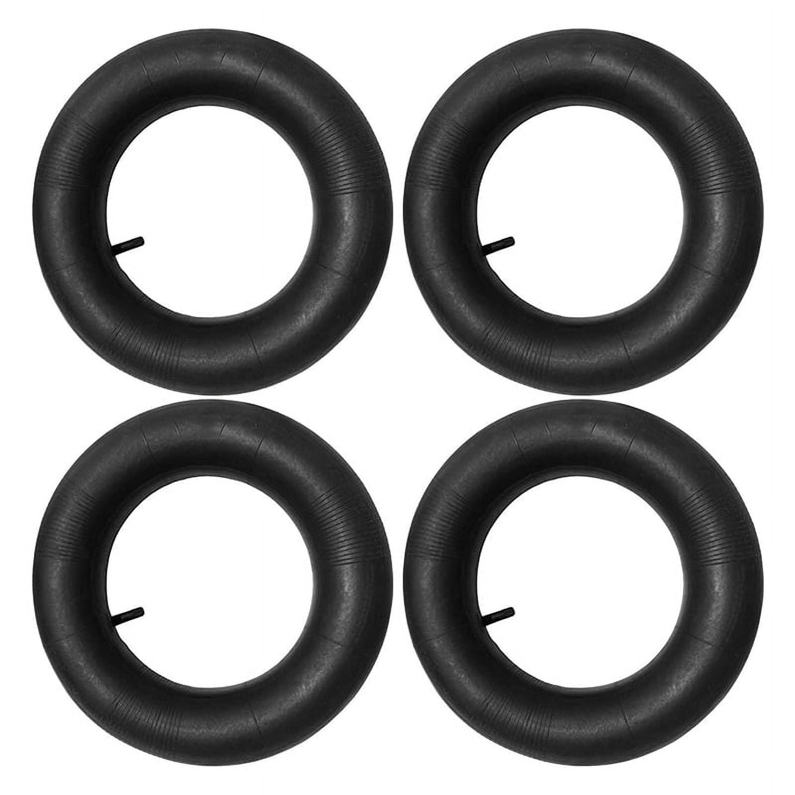 4X Wheelbarrow Inner Tube 3.50-8 Heavy Duty Rubber Inner Tube Replacement with Tr13 Valve Stem ...