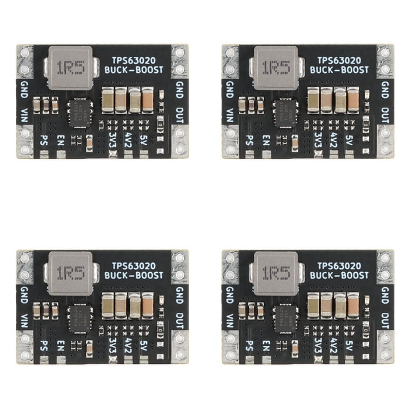 4X XL63020 TPS63020 Lithium Battery USB Automatic Boost Step Up Down ...