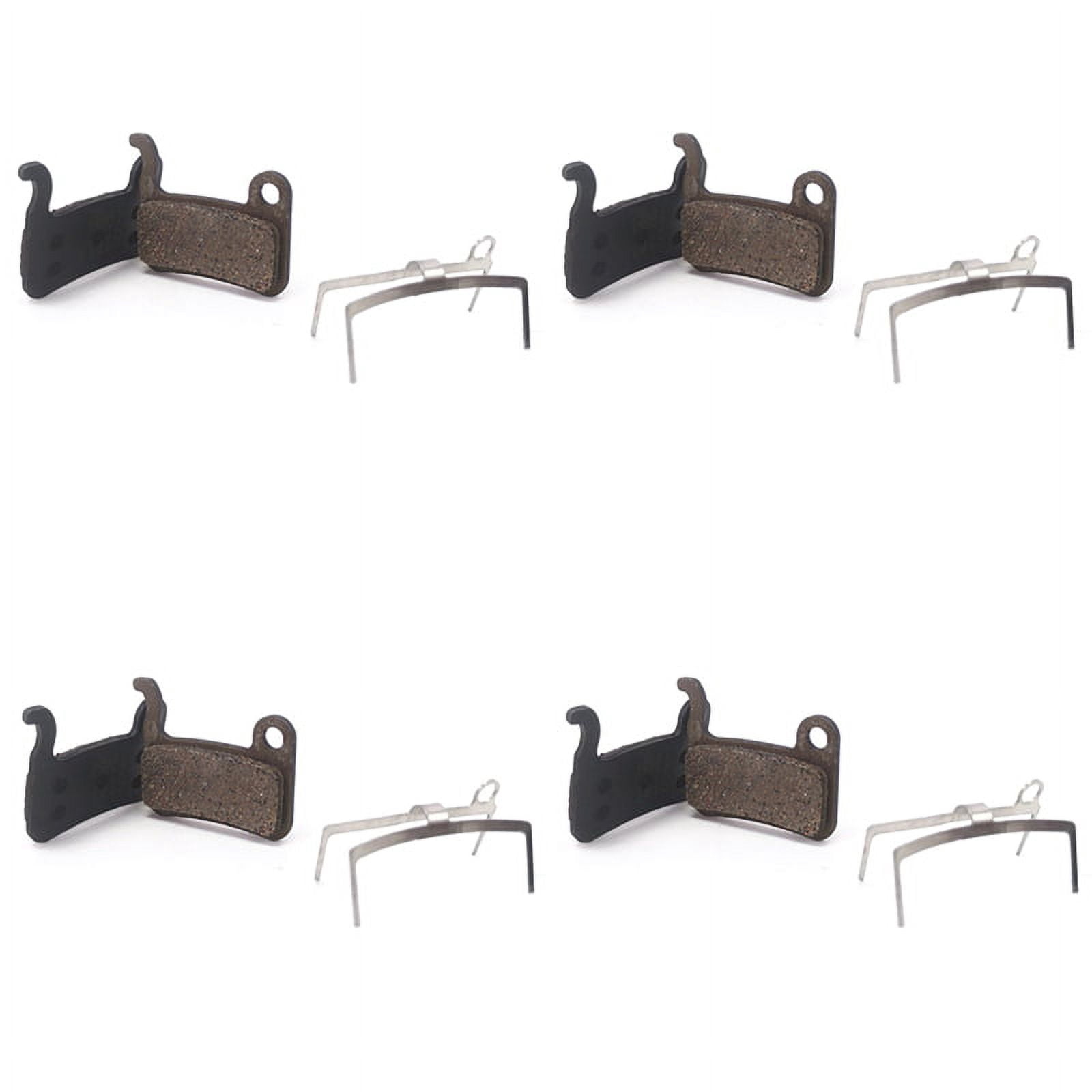 ZOOM 4X MTB Bicycle Disk Brake Pads, Semi-Metal + Resin, Suitable for ...