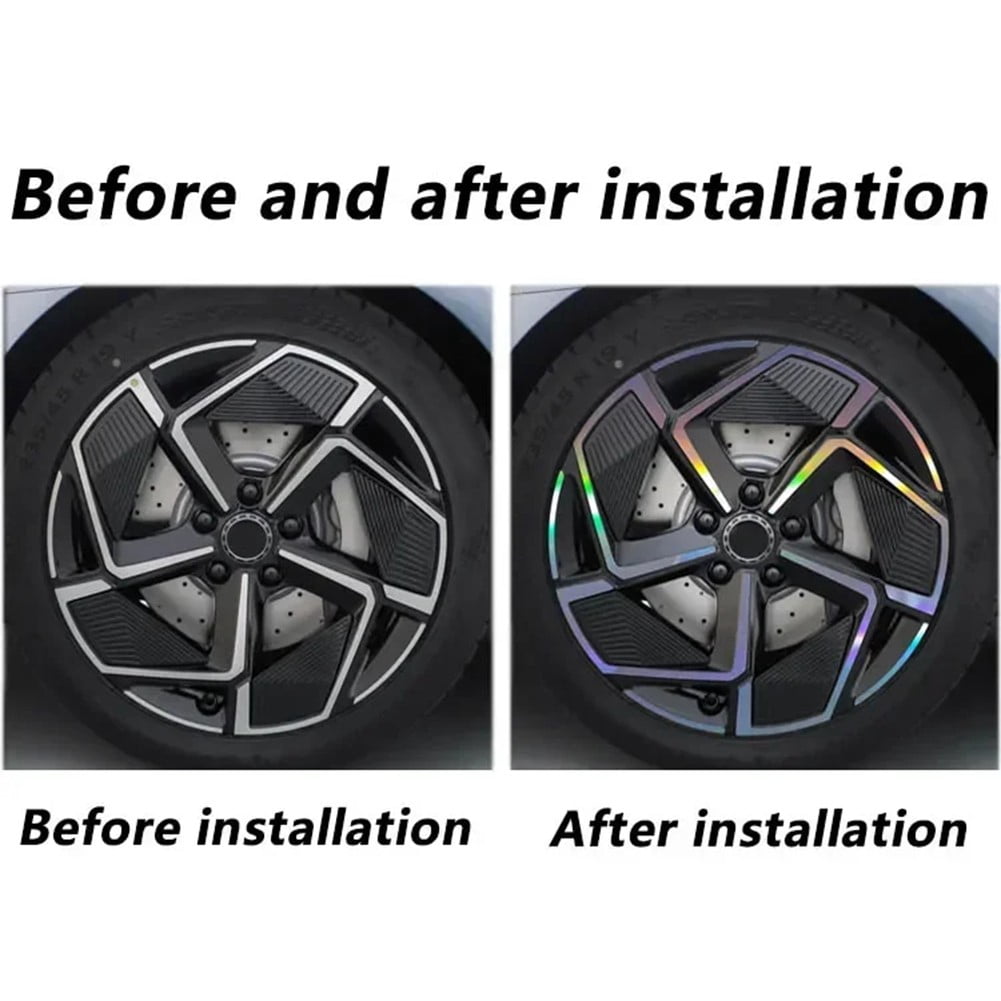 4X for Byd for Seal Ev 2023 Car Exterior Accessories Wheel Hub Stickers ...
