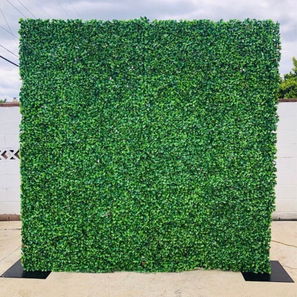 4X10Ft Green Grass Wall Roll Up Fabric Artificial Grass Backdrop ...