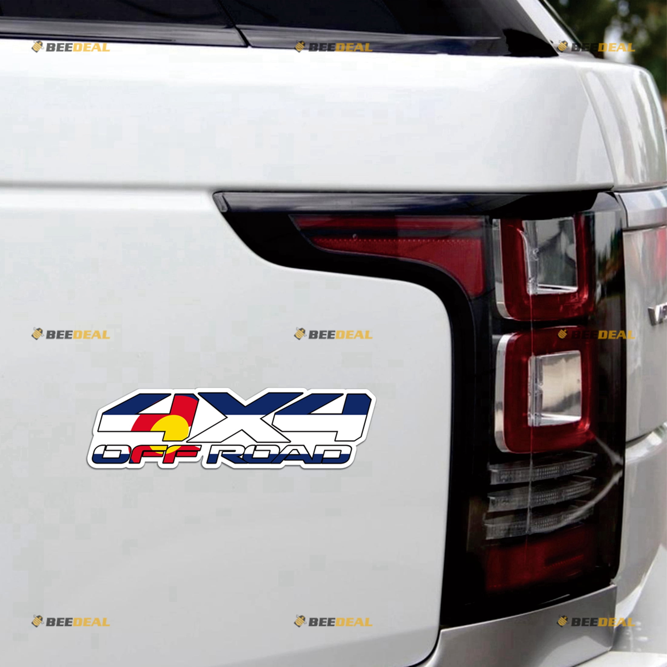 4X4 Off Road 4WD Colorado State Flag Car Magnet Magnetic Sticker Decal ...
