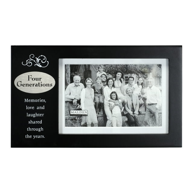 4X6 FOUR GENERATIONS PLAQUE PHOTO FRAME - Walmart.com