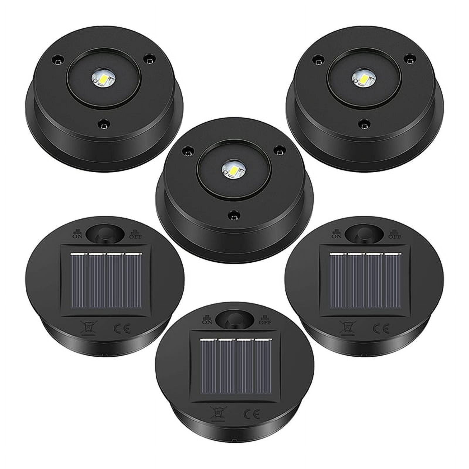 4X6 Pcs Solar Lights Replacement Top 7 Lumens Solar Lantern Parts LED ...