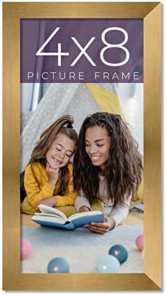 4X8 Bronze Real Wood Picture Frame Width 0.75 Inches | Interior Frame ...