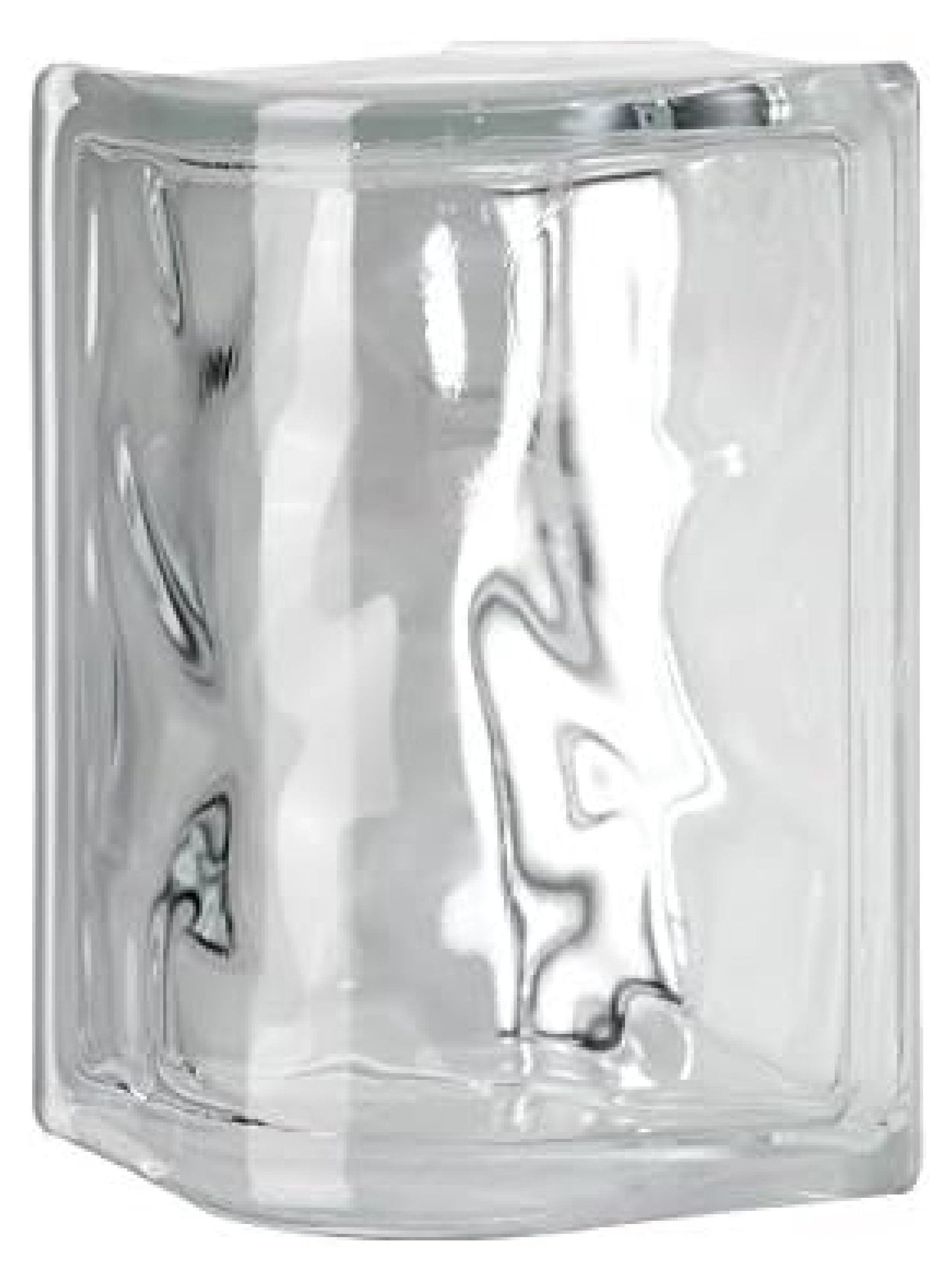 4X8X4 NUBIO ROUND CORNER GLASS BLOCK - Walmart.com