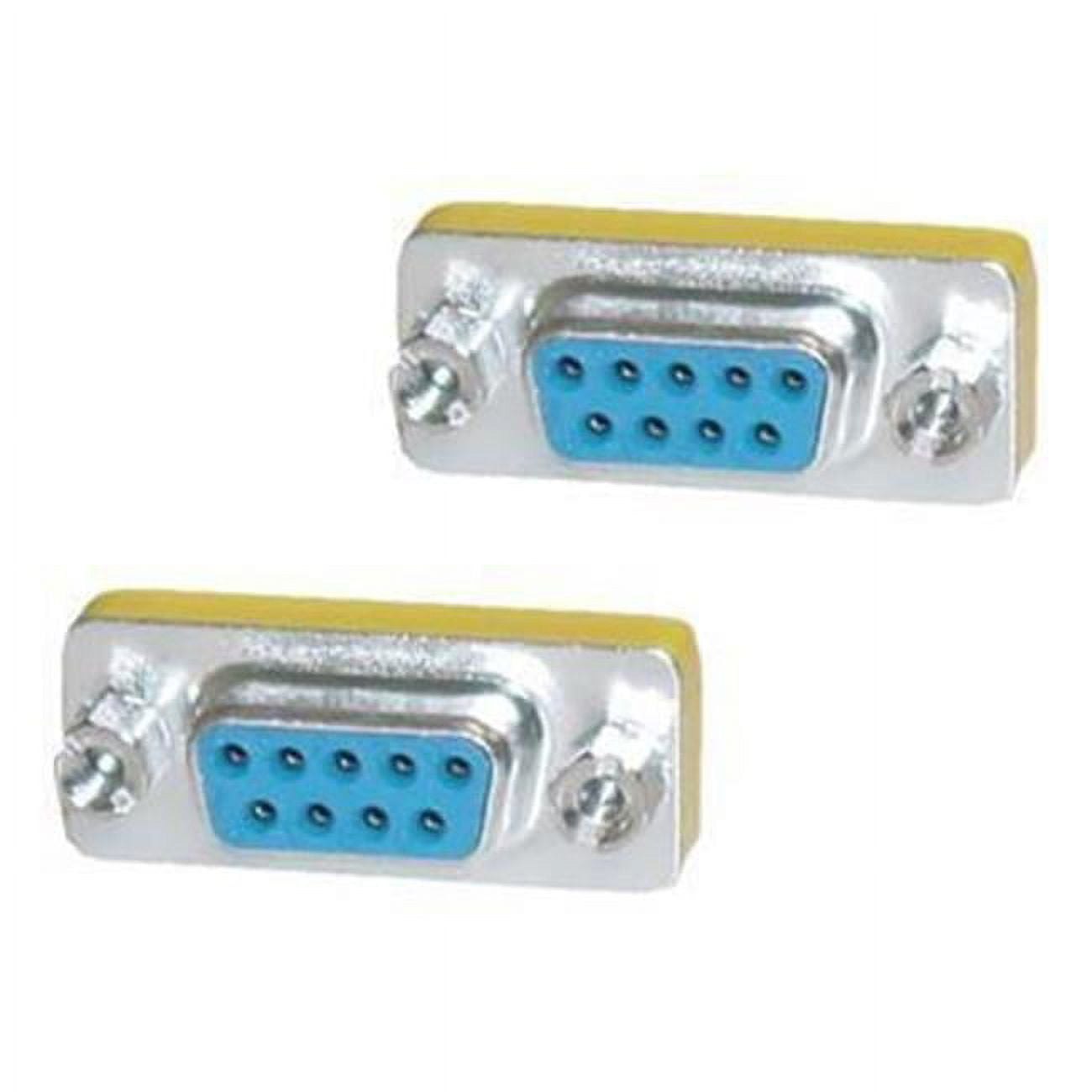 4X9PINFF Serial 9 Pin Female to Female Adapter- DB9 - Walmart.com
