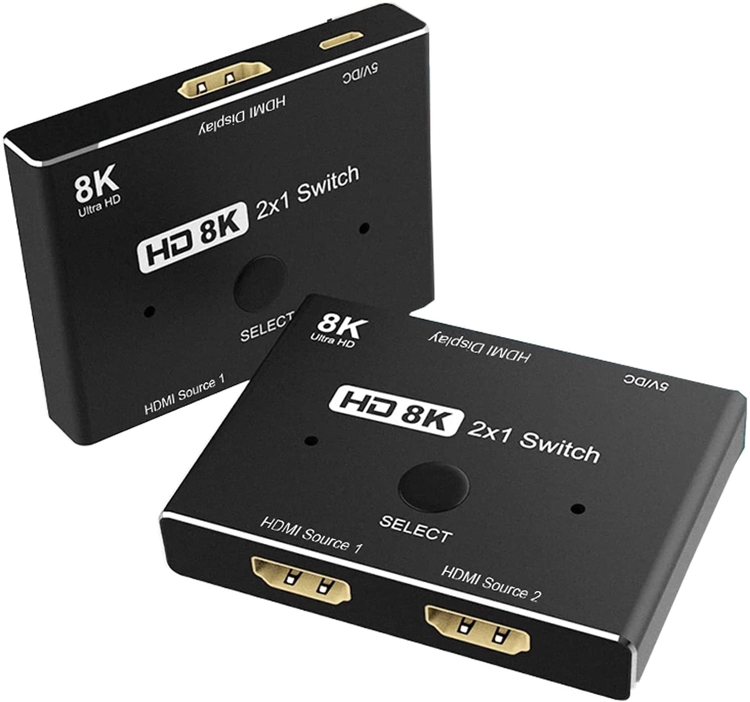4XEM 2×1 8K 2-in 1-out HDMI switch - Walmart.com