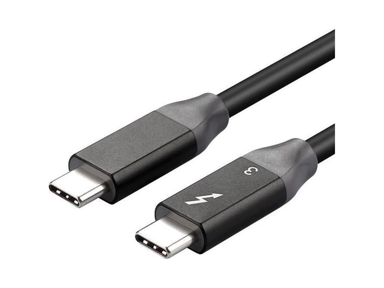 4XEM 20Gbps 1M Thunderbolt 3 Braided Cable - 3.28 ft Thunderbolt 3 AV ...