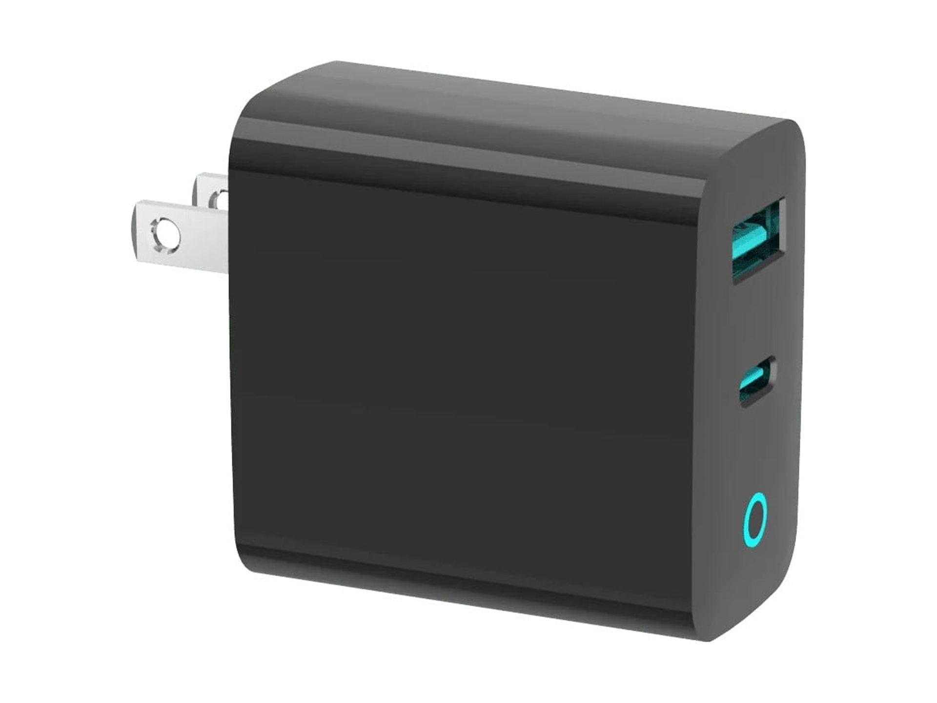 4XEM 45W GAN Charger USB-C + USB-A, Black - Walmart.com