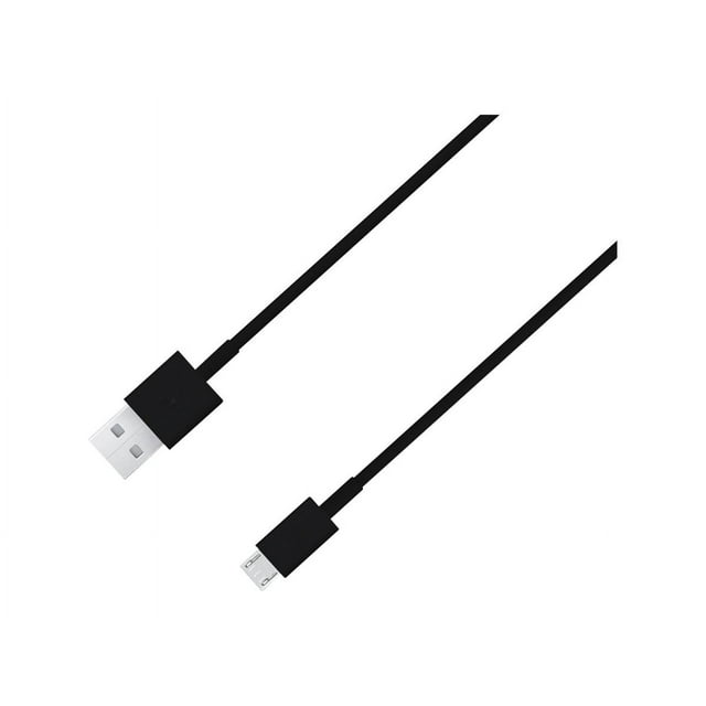 4XEM 4XMUSBCBLBK Black Micro USB To USB Data/Charge Cable For Samsung ...