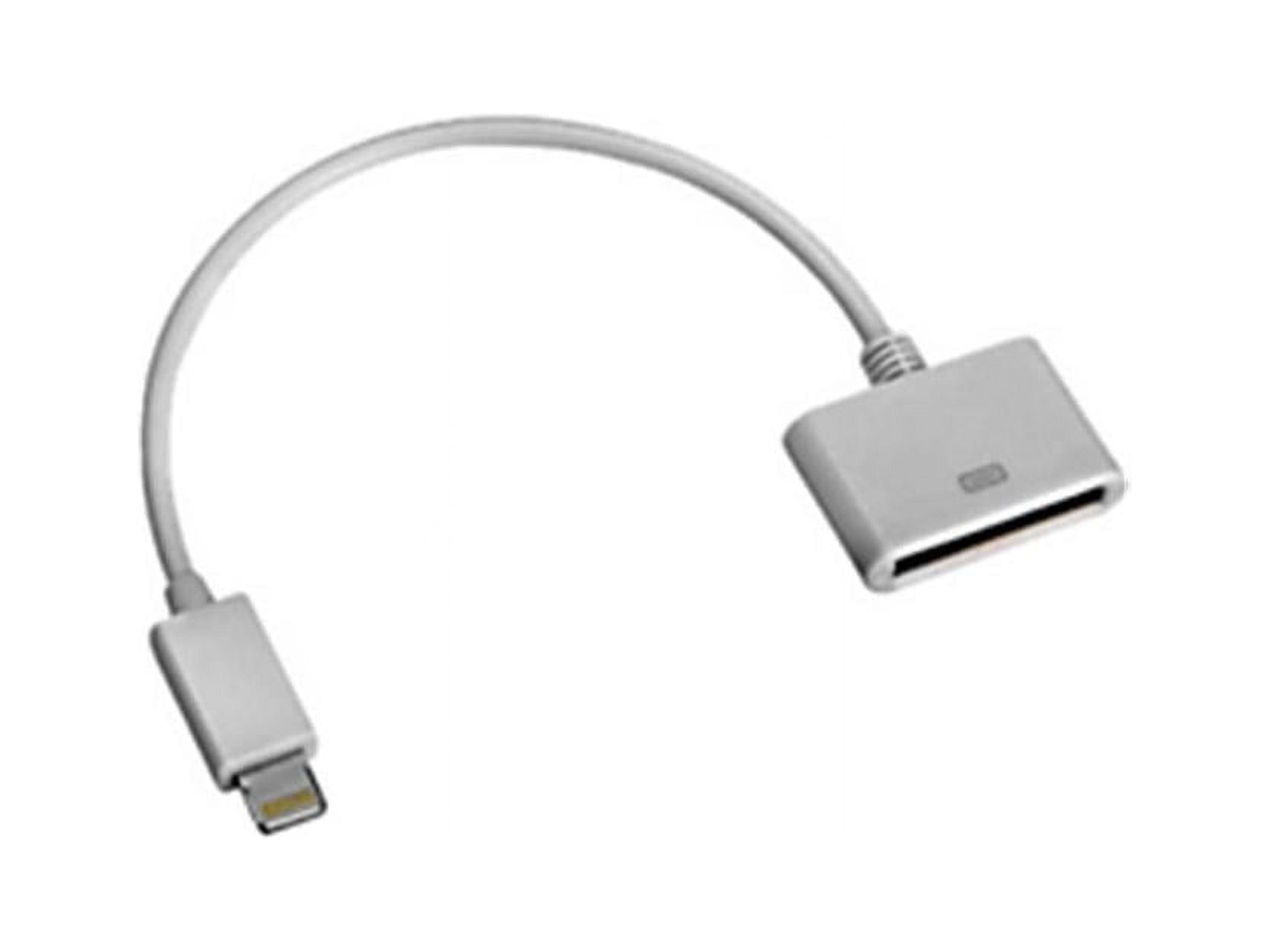 4XEM 7.9 inch White Lightning Cable Adapter for iPhone 5, iPod Touch ...