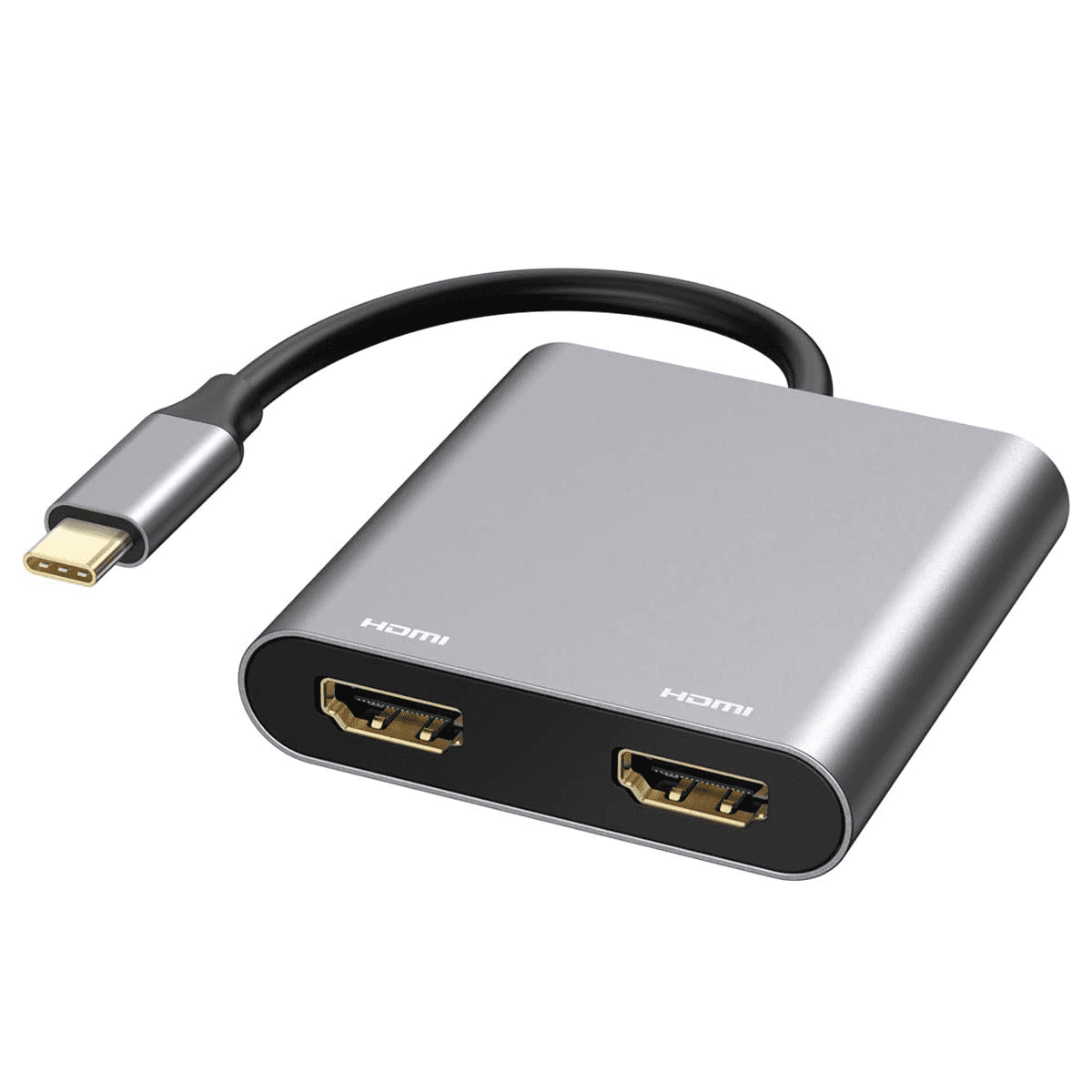 4XEM Dual HDMI USB-C Dock HDMI USB Connection Adapter - Walmart.com