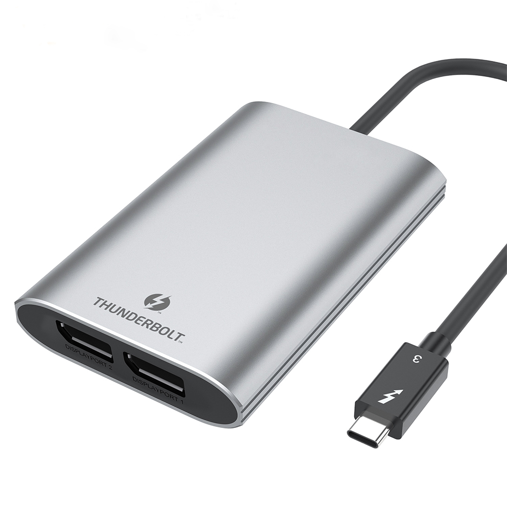 4XEM’s Type-C Thunderbolt to Dual DisplayPort Display Adapter - Walmart.com