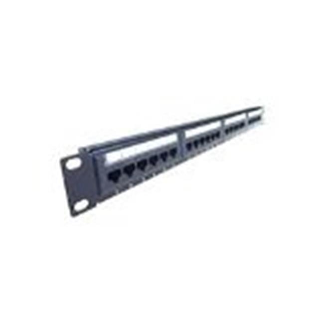 4XRMC6PP24 24 Port Cat6 Rackmount Patch Panel - Walmart.com
