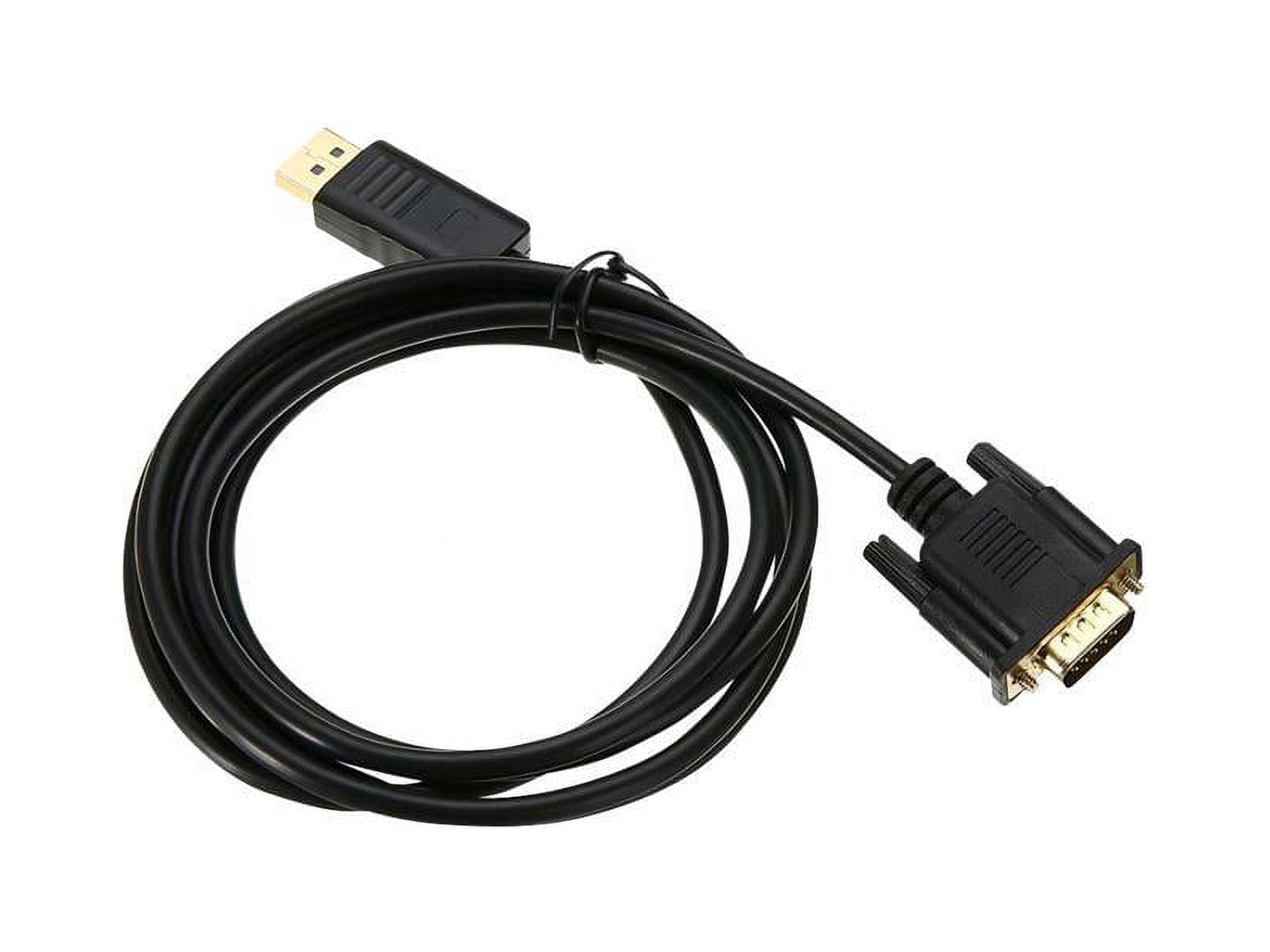 4Xem 1Ft Displayport To Vga Adapter Cable - Black - Walmart.com