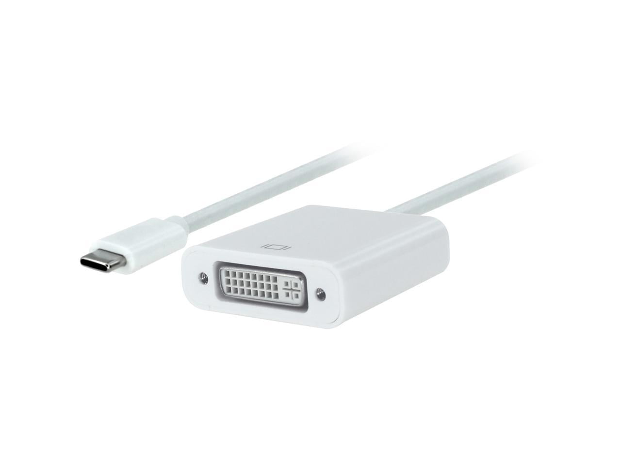 4Xem Usb-C To Dvi Cable - 6Ft- White - Walmart.com