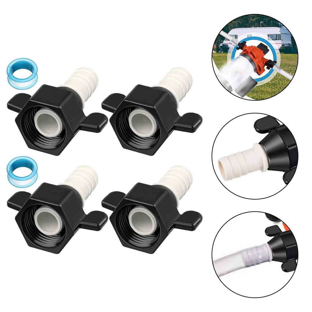 4Xstraight Swivel Rv Water Pump Fittings 1/2 Pex Fittings For Water ...
