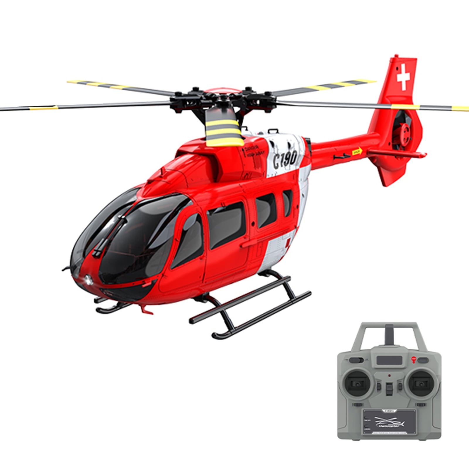4ch Remote Control Helicopter With Dual Brushless Motor 2.4GHz 4CH ...