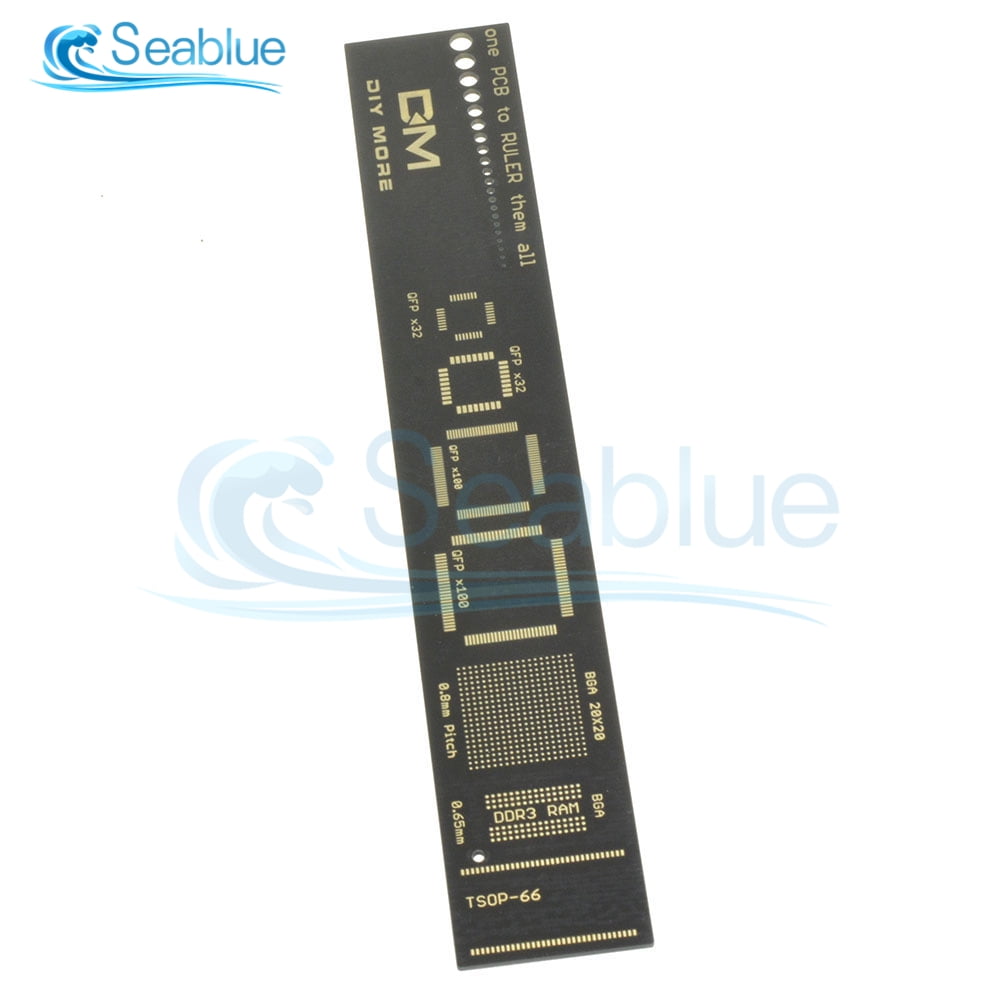 4cm 15cm 20cm 25cm PCB Ruler Multi-functional Measuring Tool Resistor ...