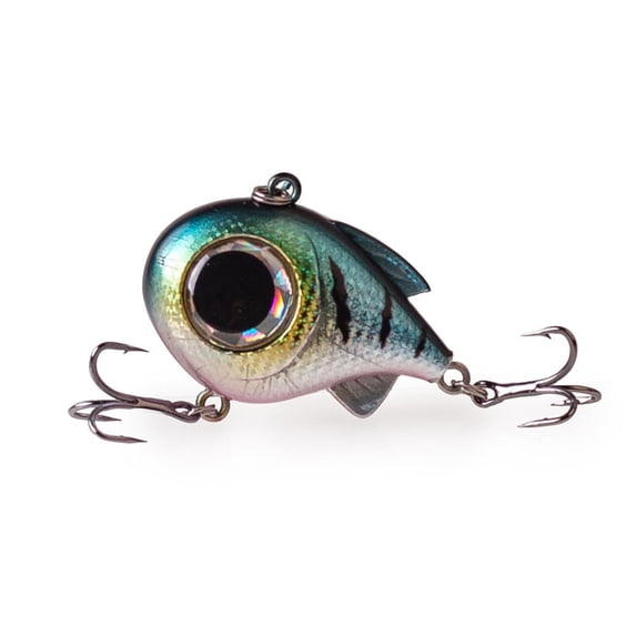 4cm 8.50g Big Eyes VIB Fishing Lure with Treble Hook Sinking Vibrations ...