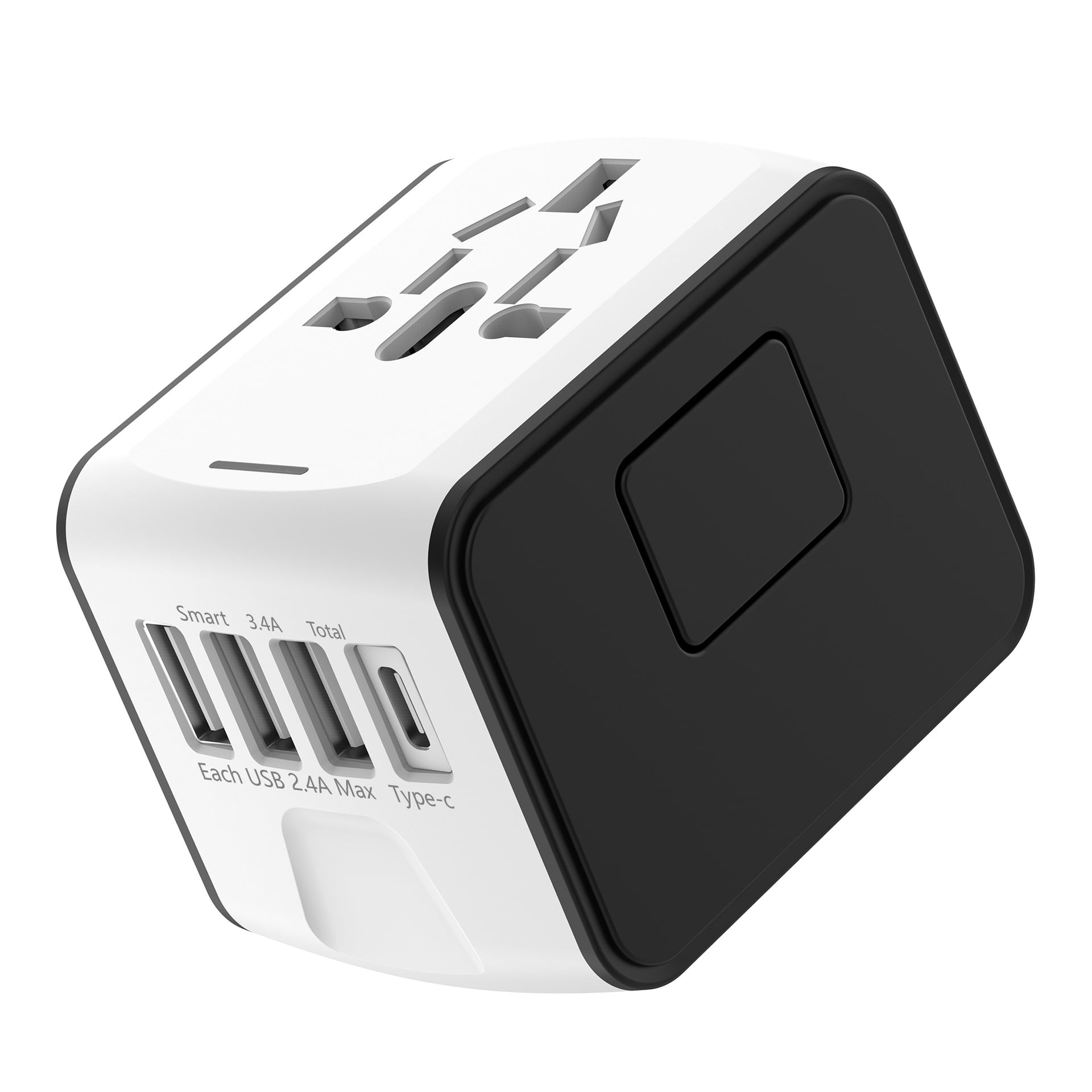 4color/ Worldwide Universal Travel Adapter With 4 Usb Power Plug Socket ...