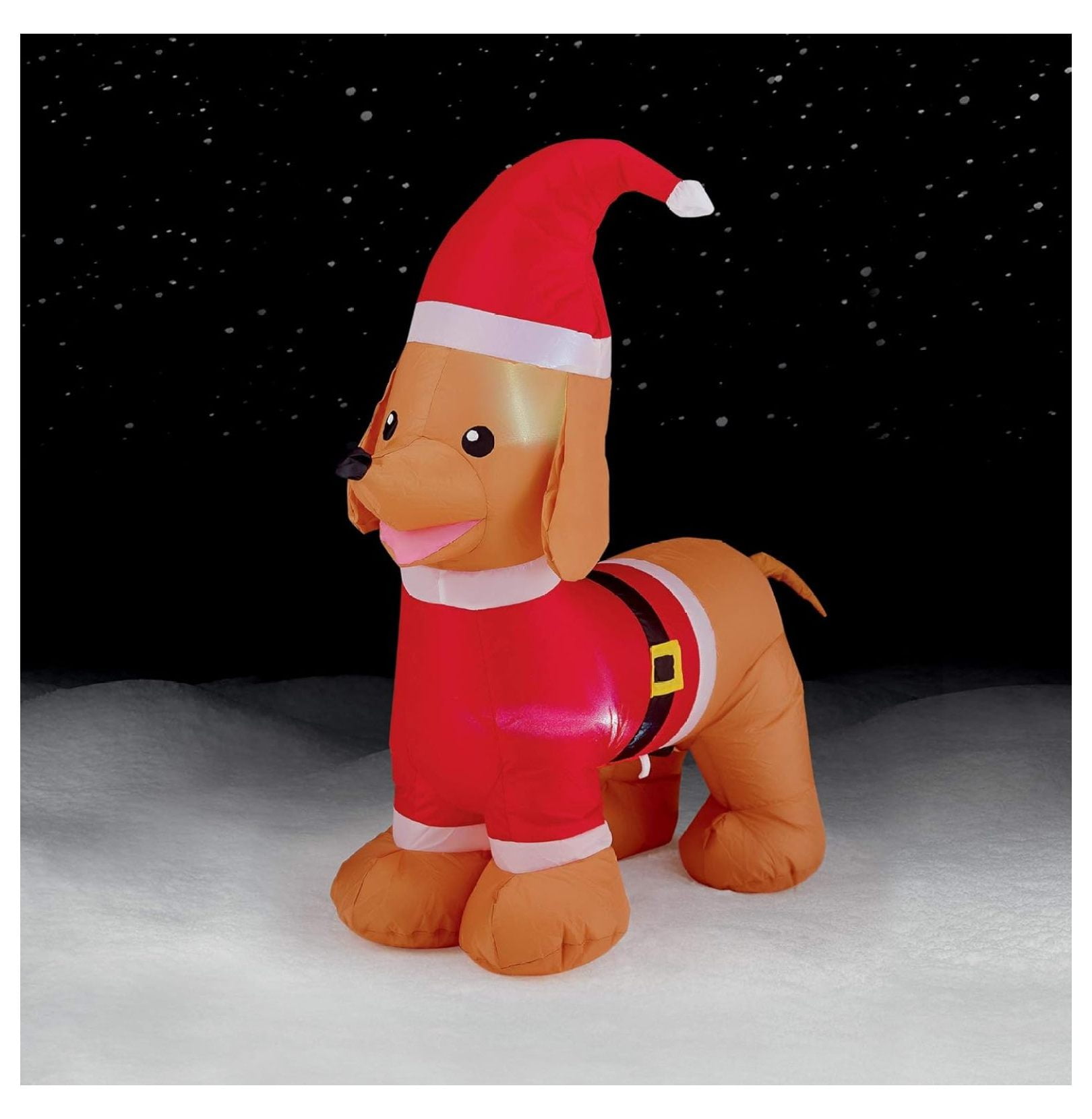 4ft Airblown Inflatables, Brown Dachshund - Walmart.com
