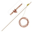 4ft Ground Rod with Attached Wire Clamp Per ASTM E8/E8M | Copper Clad ...