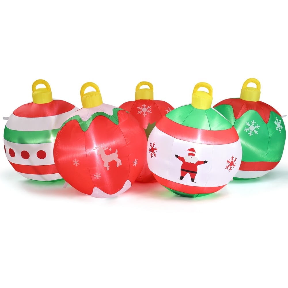 4ft Height Outdoor Christmas Decorations with LED Lights, Christmas ...