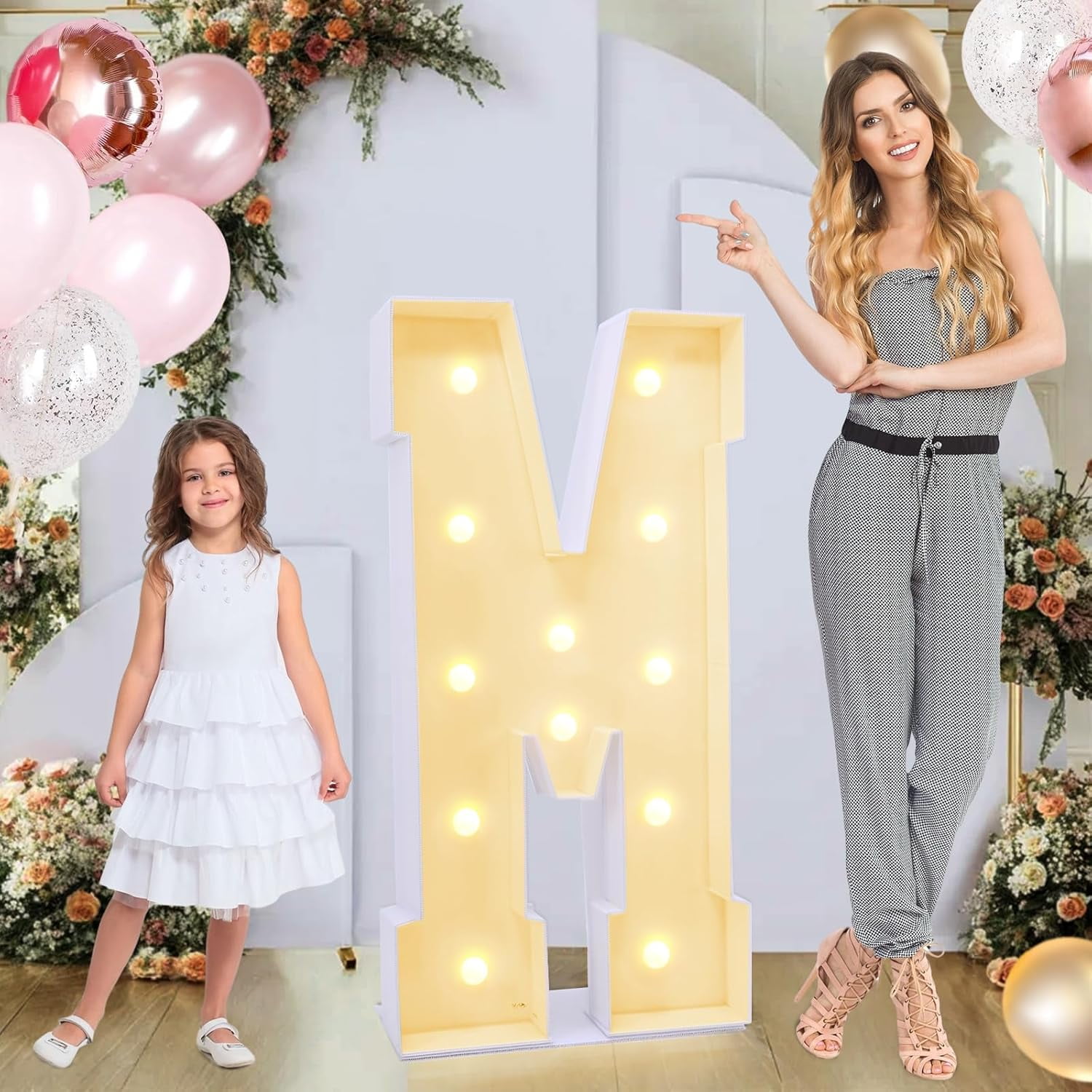 4ft Marquee for Letters A, Marry Me Light up Letters, Large Light up ...
