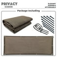 4ft Tall Commercial Elegant Privacy Screen for Deck, Patio, Balcony ...