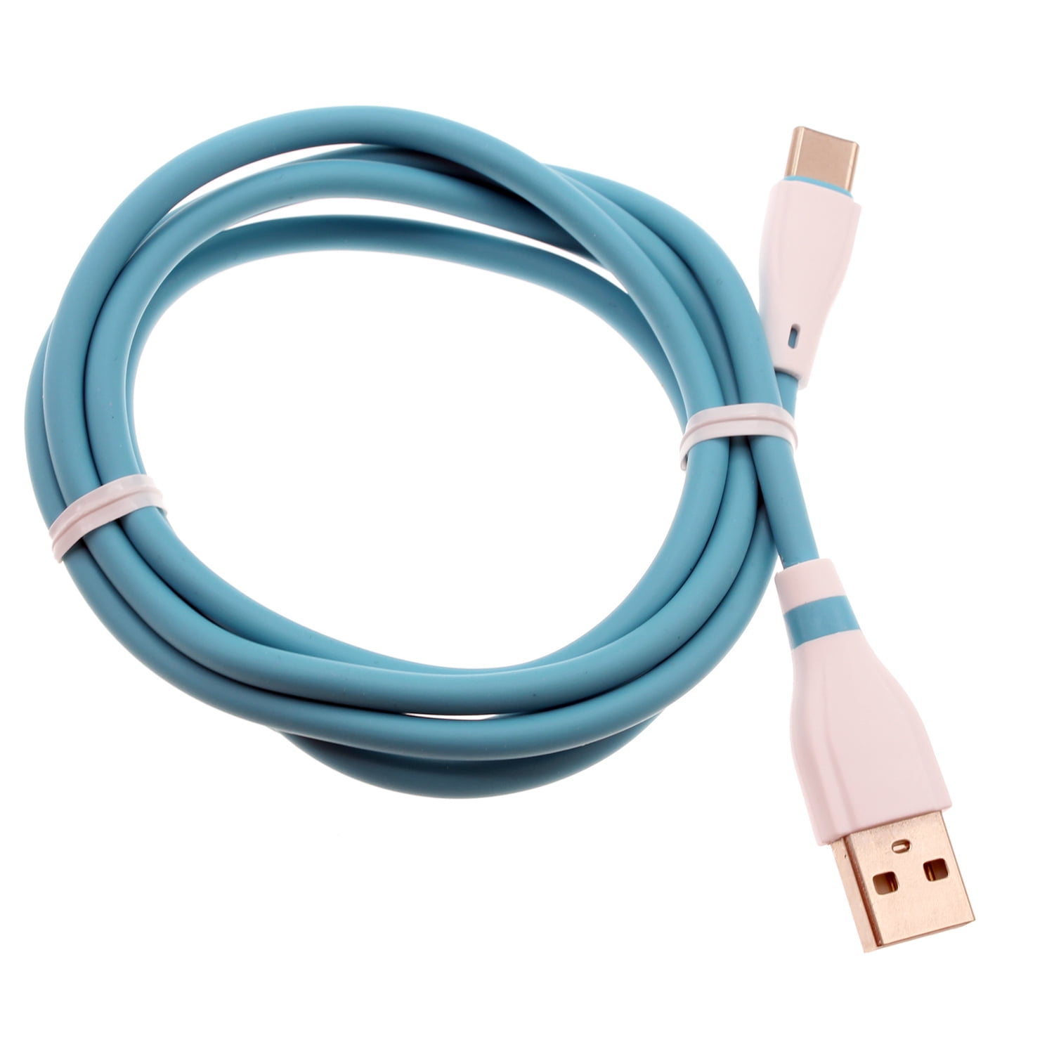 4ft USB-C Cable Blue for Samsung Galaxy A06/A16 5G/A26 5G/A36 5G/A56 5G - Charger Cord Power ...