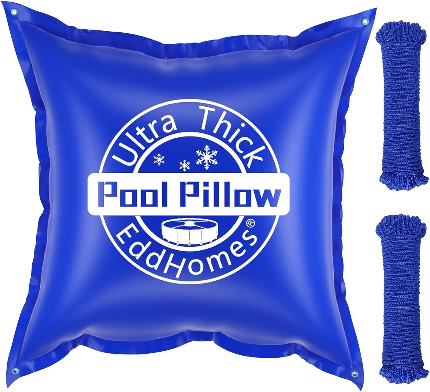 4ft x 4ft Pool Pillow for Above Ground Pools, 0.4mm Extra Thick ...